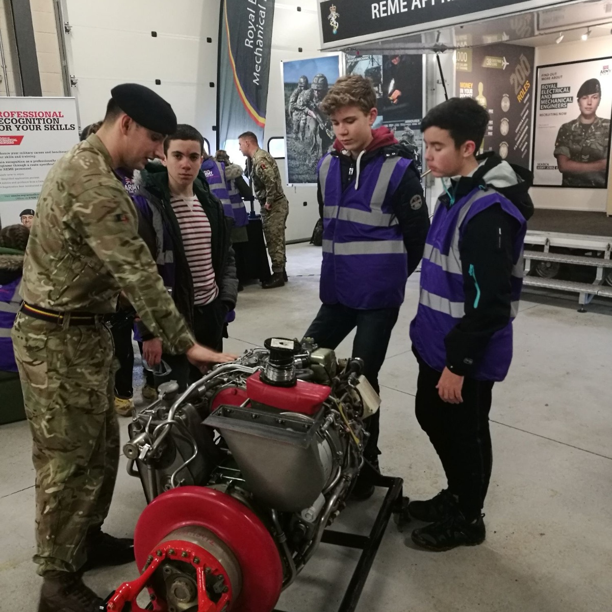 The Piggott School - British Army ‘Year of Engineering’ Trip